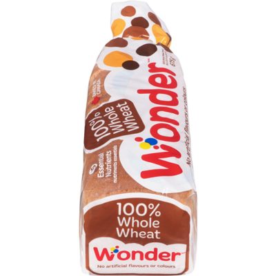 Wonder Bread 100% Whole Wheat Bread 675 g – G-mart